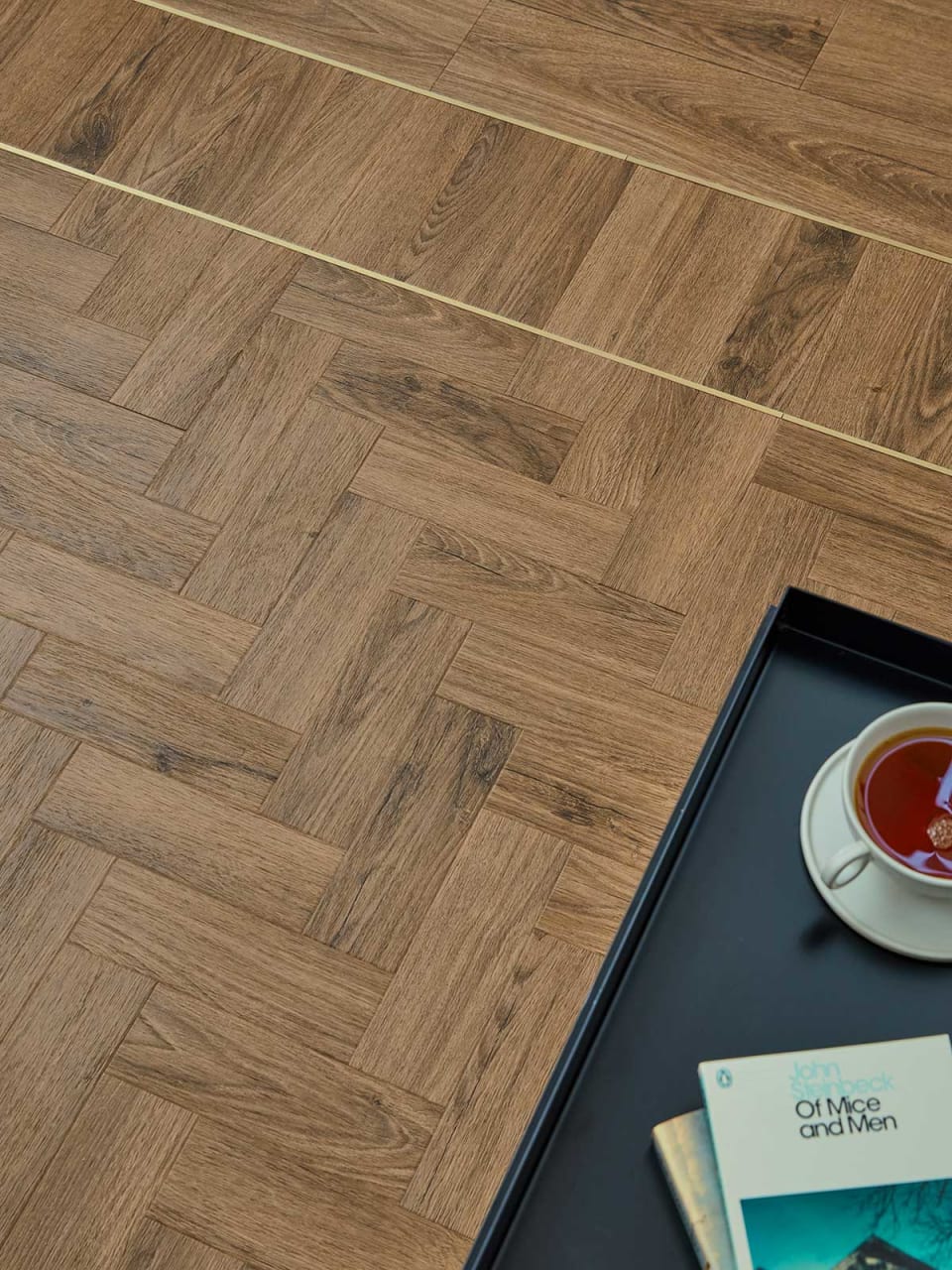 Thorndon Oak in Small Parquet | LVT Design flooring by Amtico